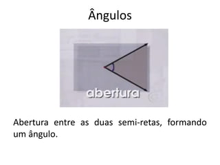 Geometria ângulos - o que é ângulo | PDF