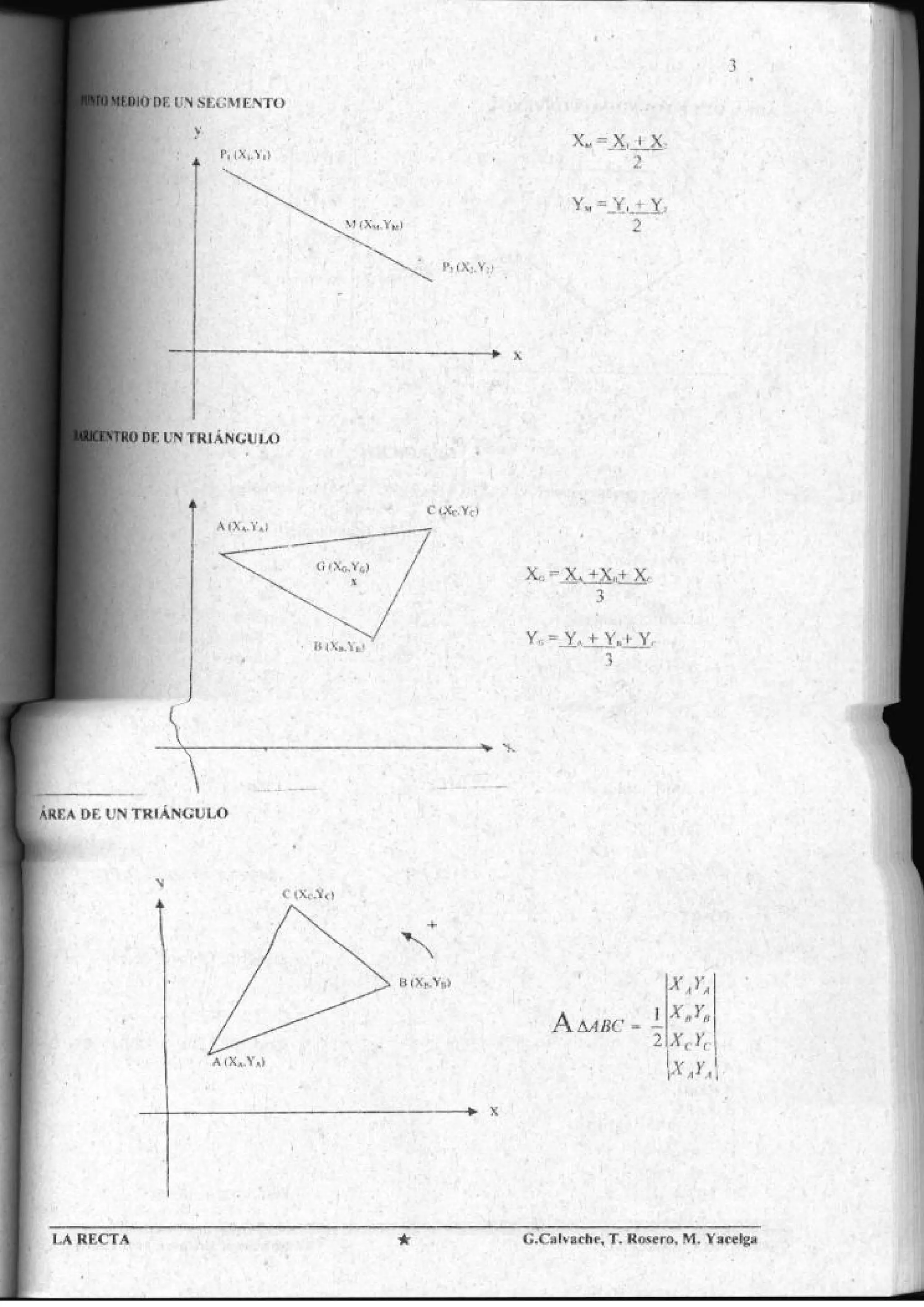 Geometria analitica CALVACHE | PDF