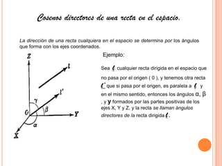 Geometria en el espacio | PPTX