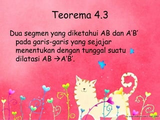 Geometri affin teorema 4.3 | PPTX