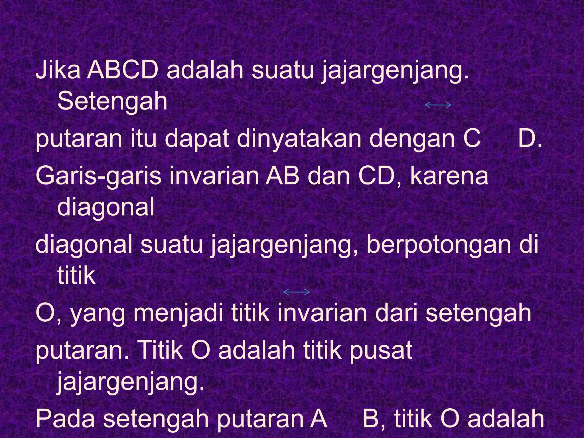 Geometri affin teorema 4.6 | PPTX