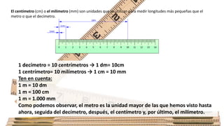 Geometria medidas de longitud | PPTX