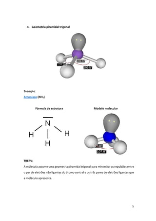 Geometria molecular | PDF