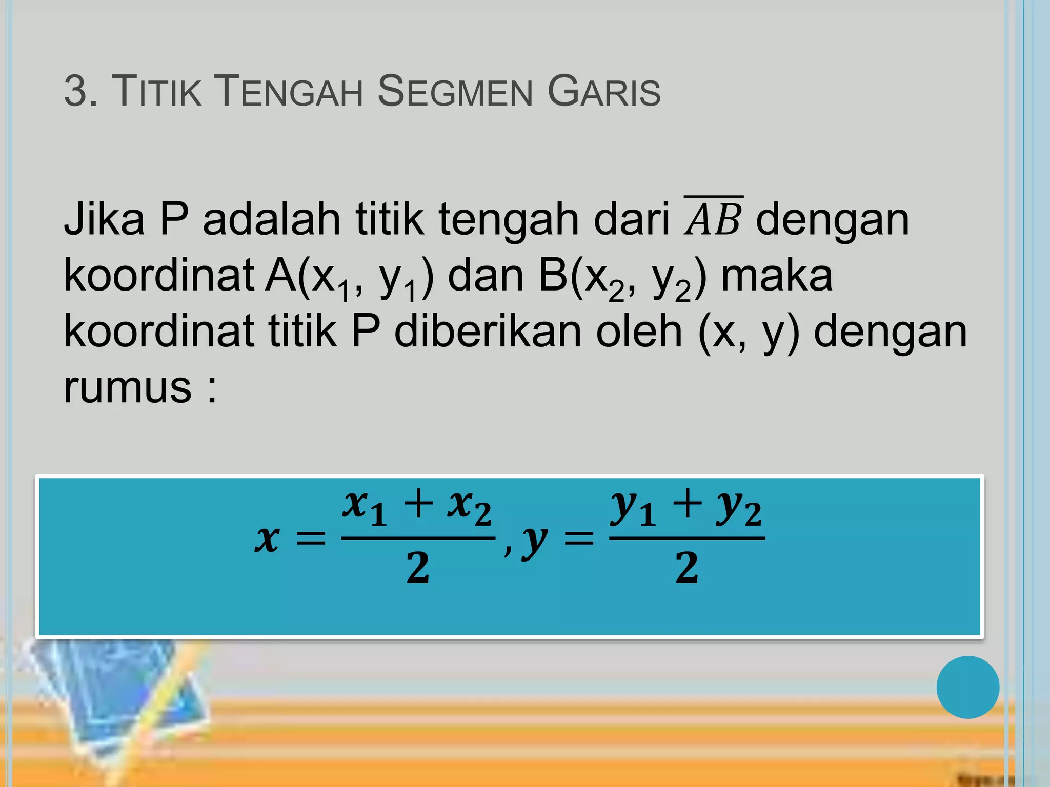 Geometri analit bidang | PPTX