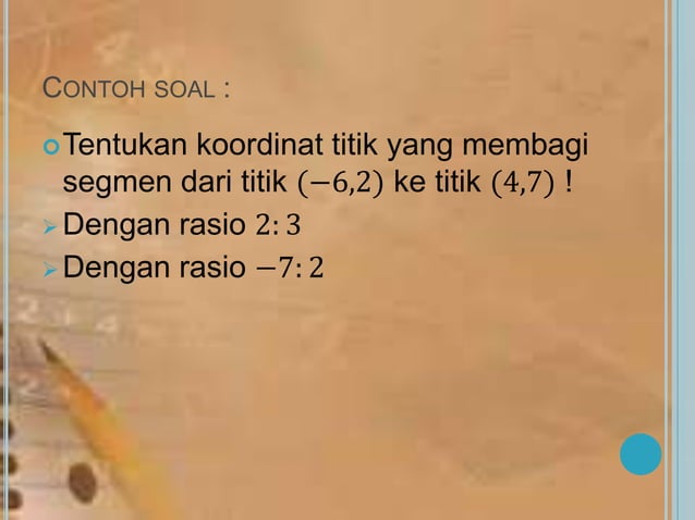 Geometri analit bidang | PPT