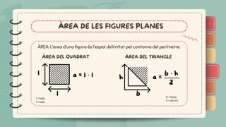 Geometria perímetre, àrea i volum per a 6é de primaria. | PDF
