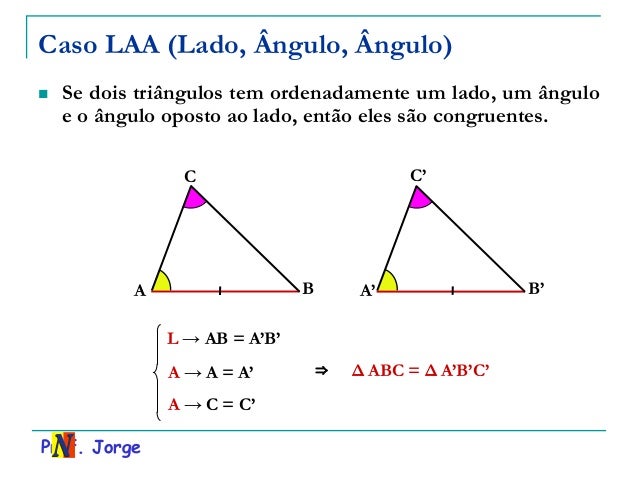 Geometria plana angulos no triangulo econgruencia