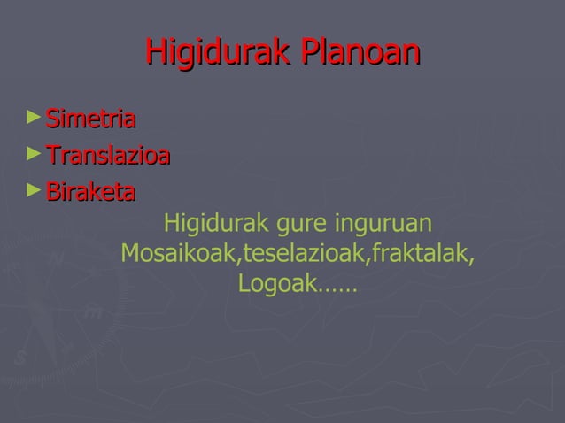 Geometria planoan | PPT