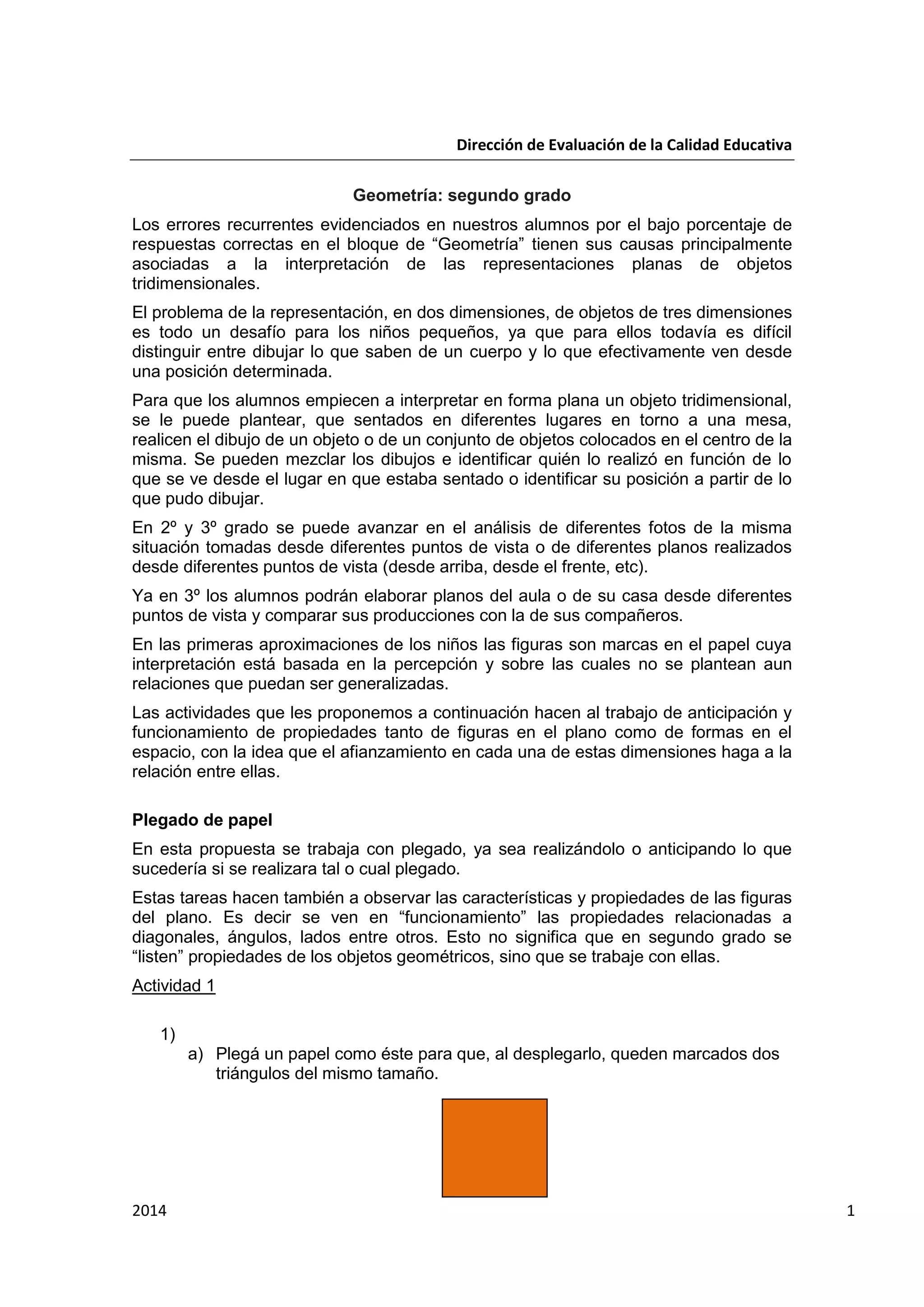 Geometria Segundo Grado | PDF