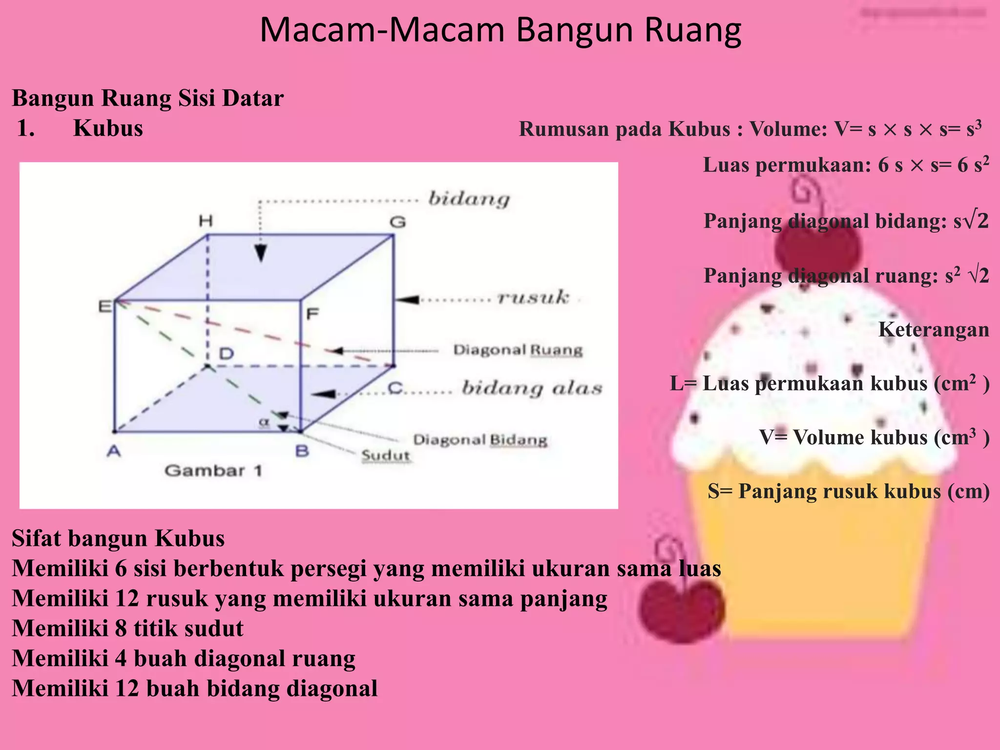 Geometri bangun ruang | PPTX