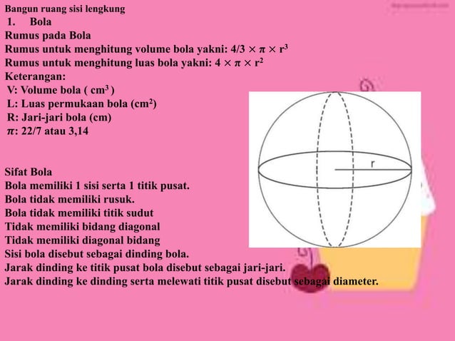 Geometri bangun ruang | PPTX
