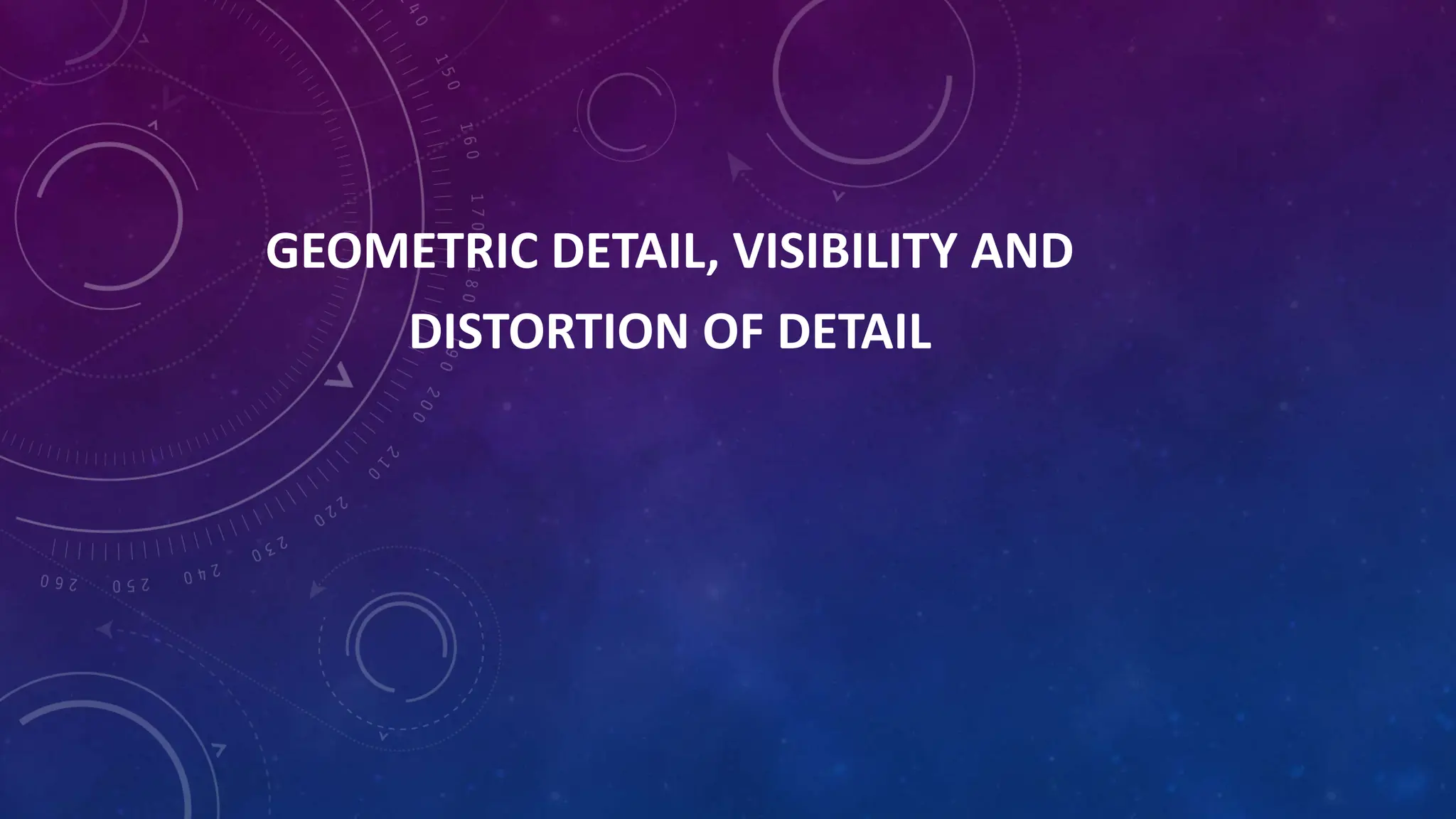 Geometric-203.pptx & Distortion in Radiology | PPTX