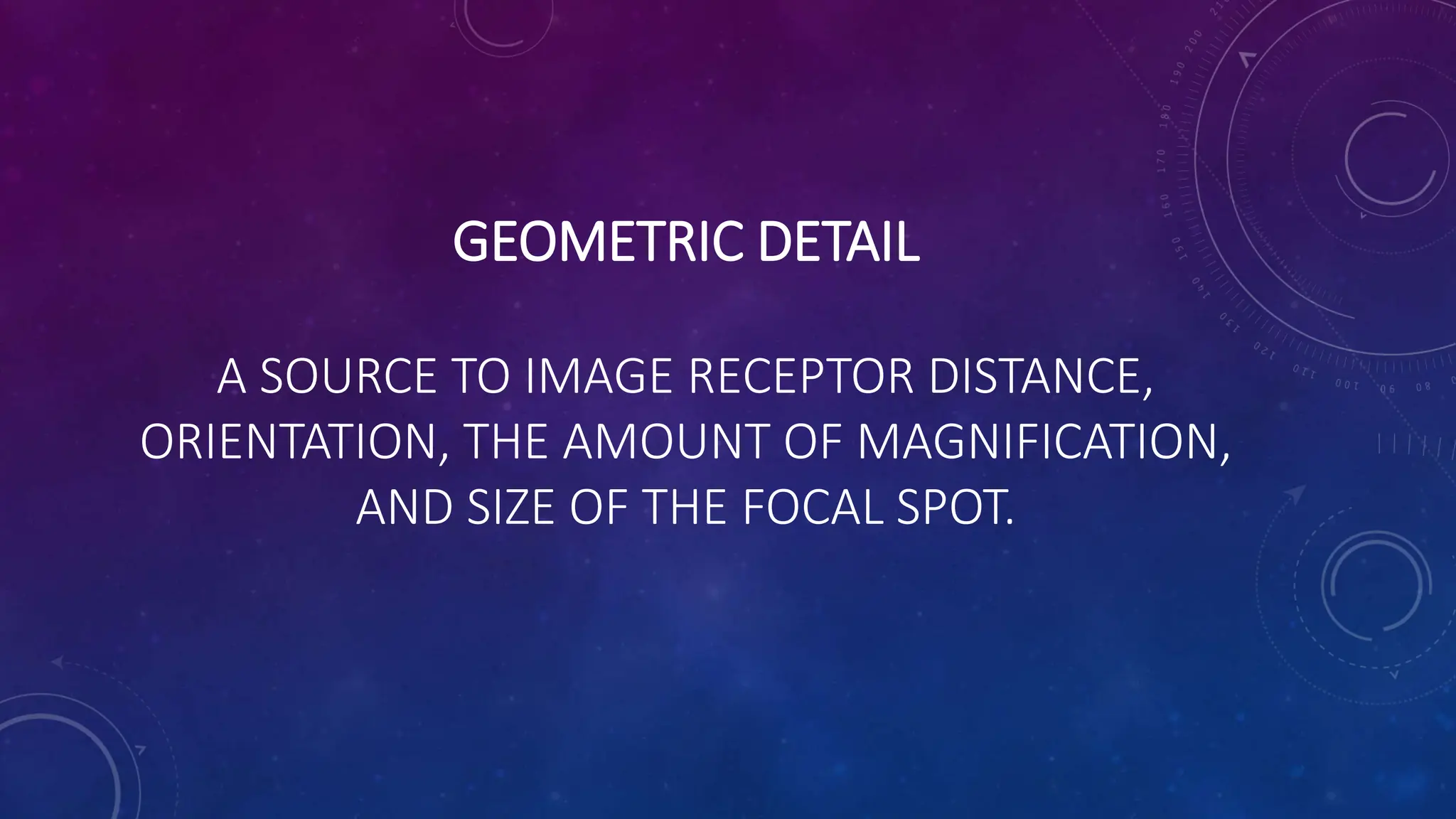 Geometric-203.pptx & Distortion in Radiology | PPTX
