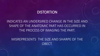 Geometric-203.pptx & Distortion in Radiology | PPTX