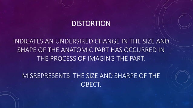 Geometric-203.pptx & Distortion in Radiology | PPTX
