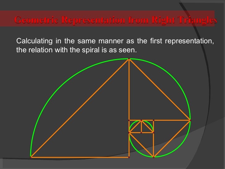 Geometric Representation of Fibonacci Sequence