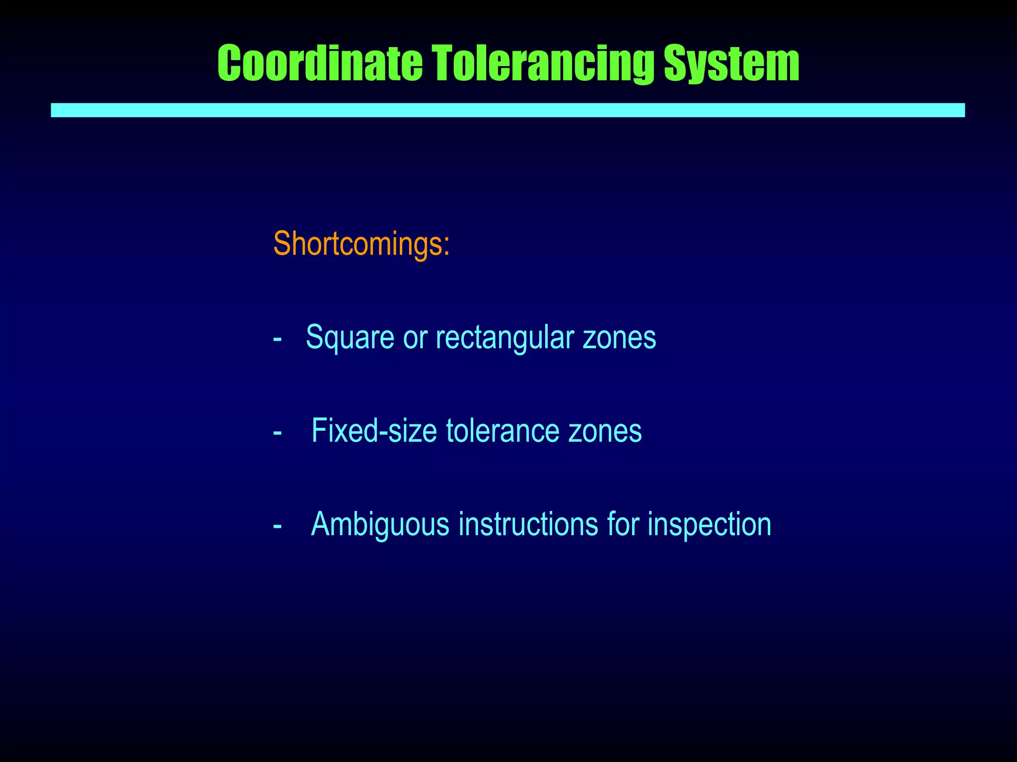 Geometrical Dimensioning and Tolerancing | PPT