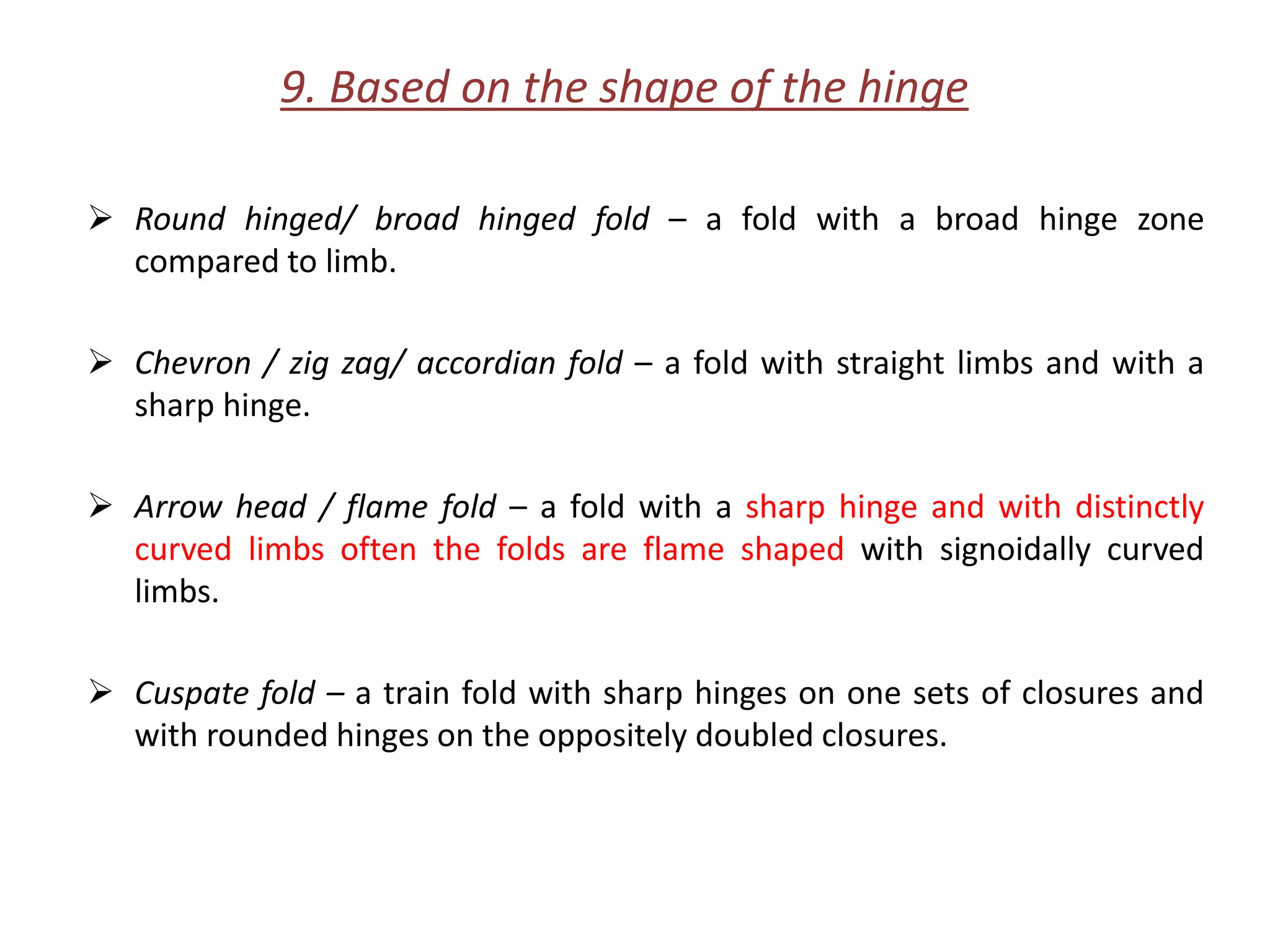GEOMETRICAL CLASSIFICATION OF FOLD.pptx