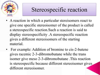 Geometrical isomerism | PPTX