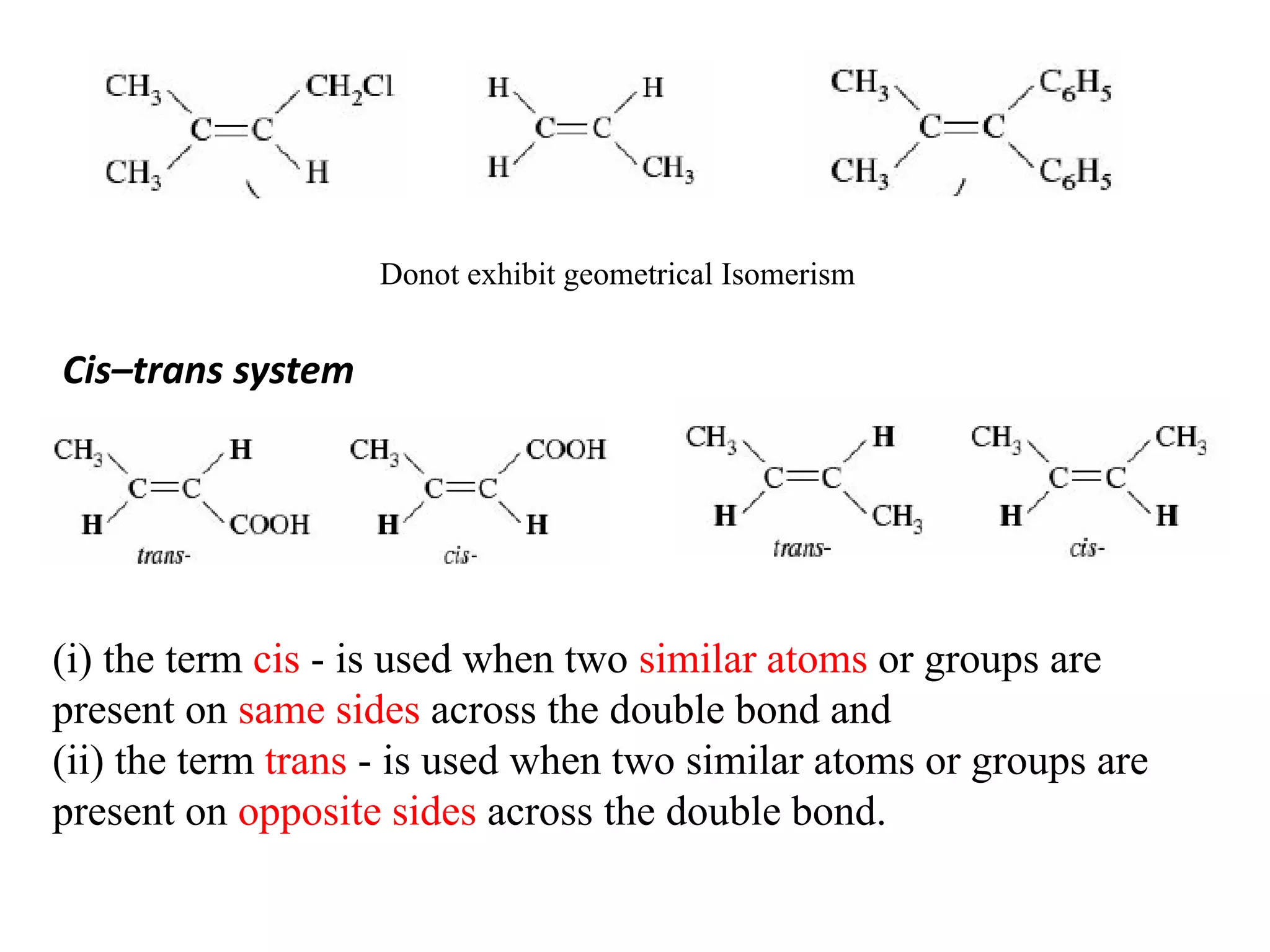 Geometrical isomerism | PPT
