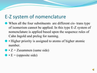 Geometrical isomerism | PDF