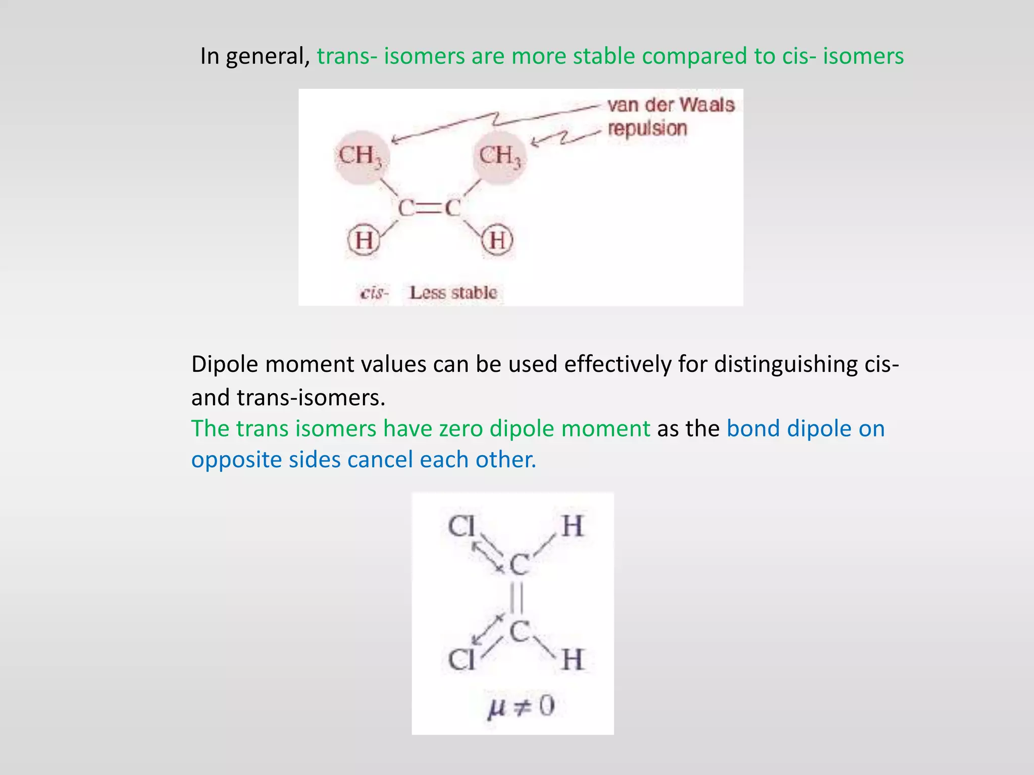Stereochemistry part 3 Geometrical isomerism | PPT