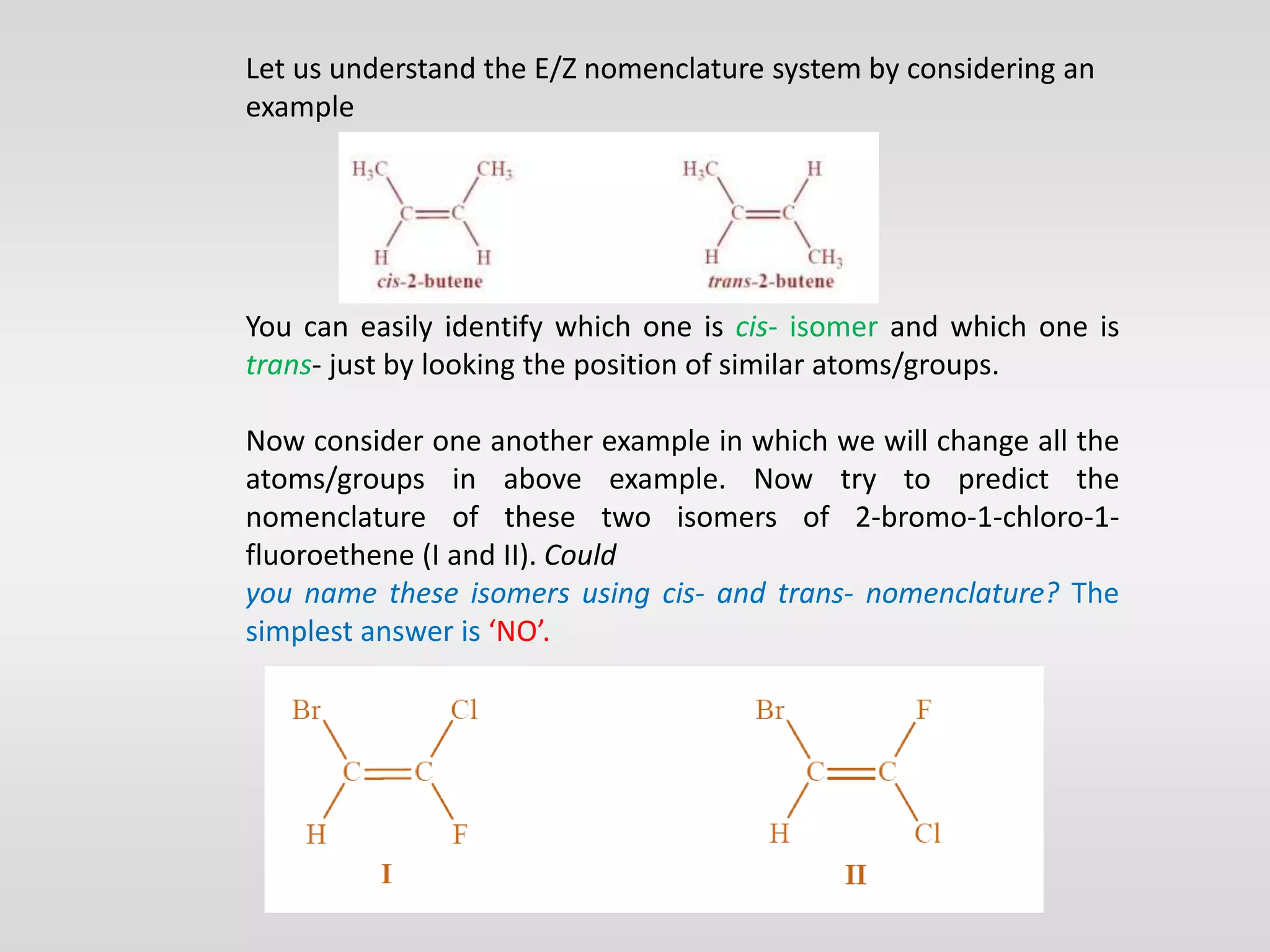 Stereochemistry part 3 Geometrical isomerism | PPT