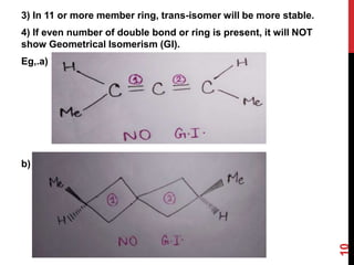 Geometrical isomerism | PPTX