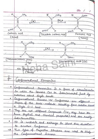 Geometrical Isomerism (Unit-II) 4th Sem.pdf