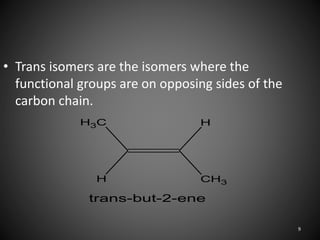 Geometrical isomers | PPTX