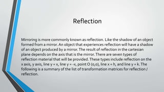 Transformasi Geometri (Translasi, Rotasi, Refleksi) - Nicholas Charles ...