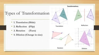 Geometrical transformation | PPTX