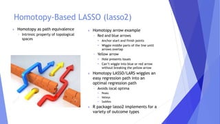 Data Science Meetup: DGLARS and Homotopy LASSO for Regression Models | PPT