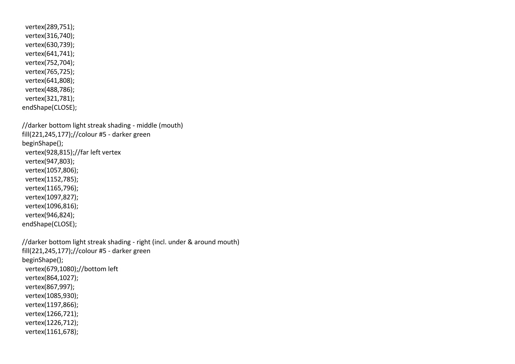 Geometric Art - Processing Code | PDF