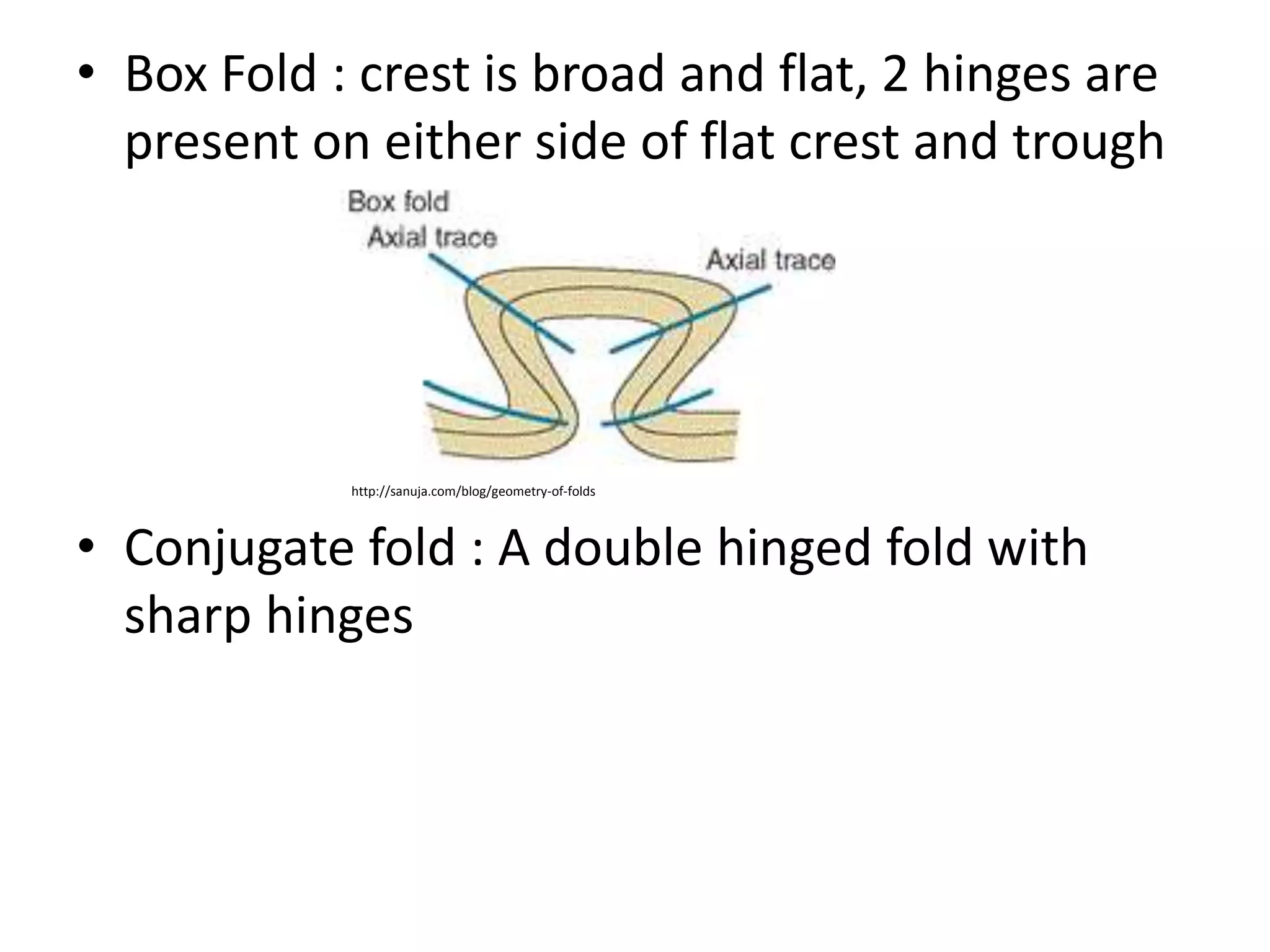 Geometric classification of folds | PPTX
