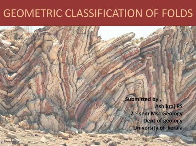 Geometric classification of folds | PPTX | Geology | Science