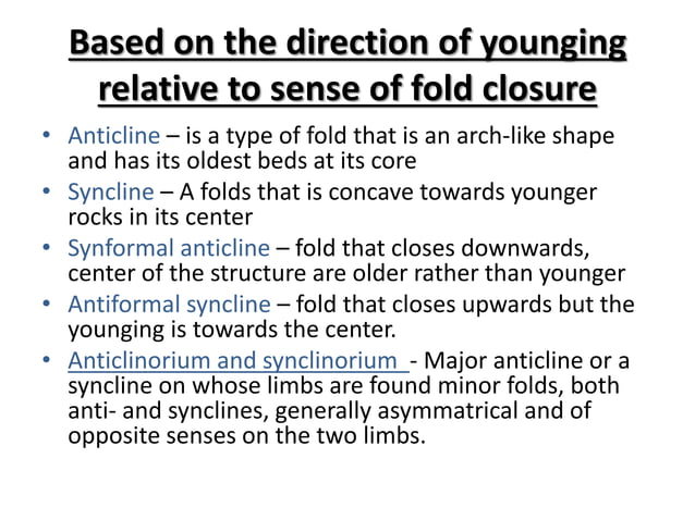Geometric classification of folds | PPTX | Geology | Science
