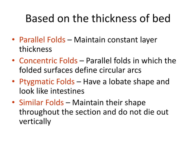 Geometric classification of folds | PPTX | Geology | Science