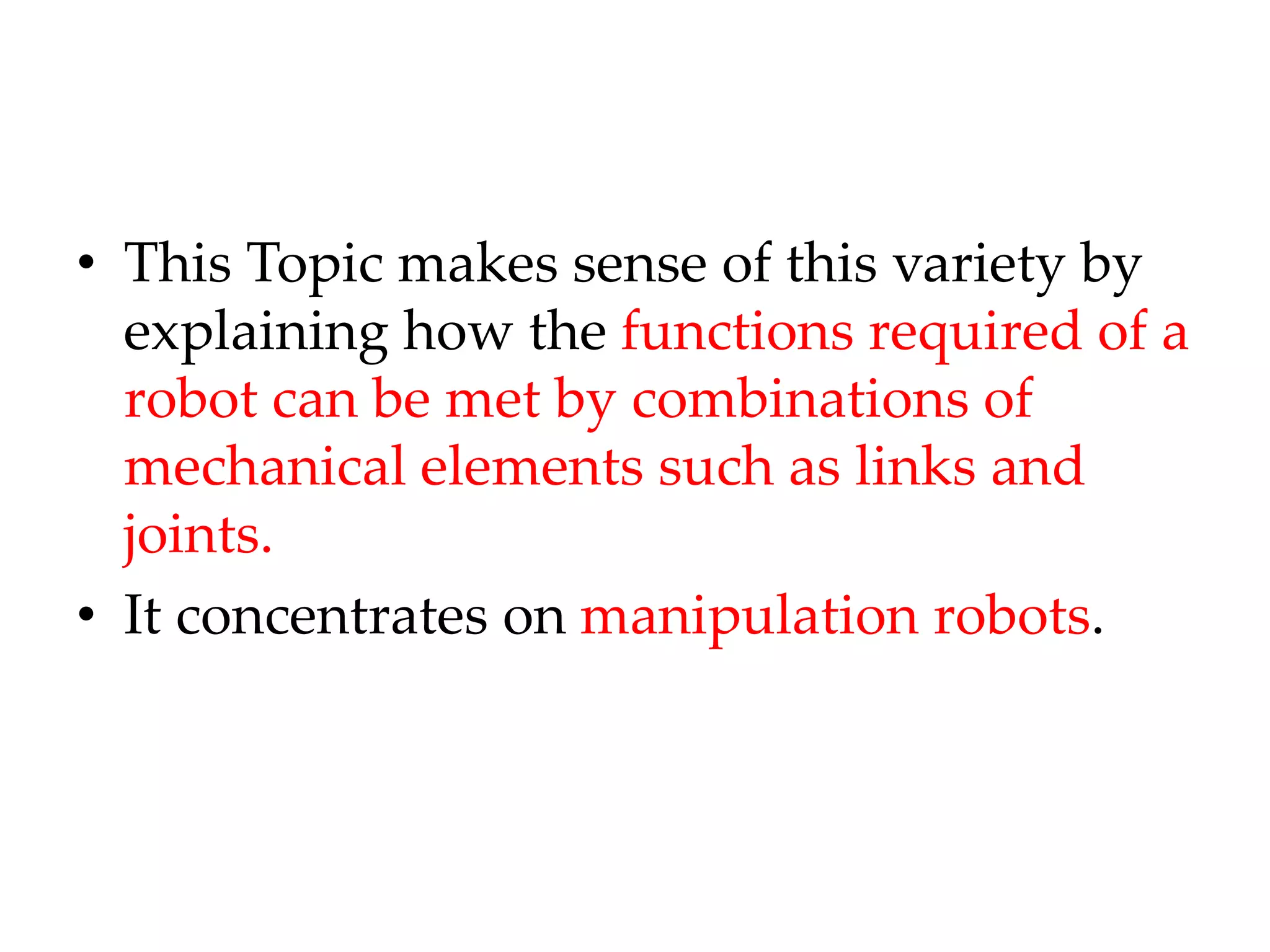 Geometric Configurations for Robots.pptx