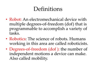 Geometric Configurations for Robots.pptx