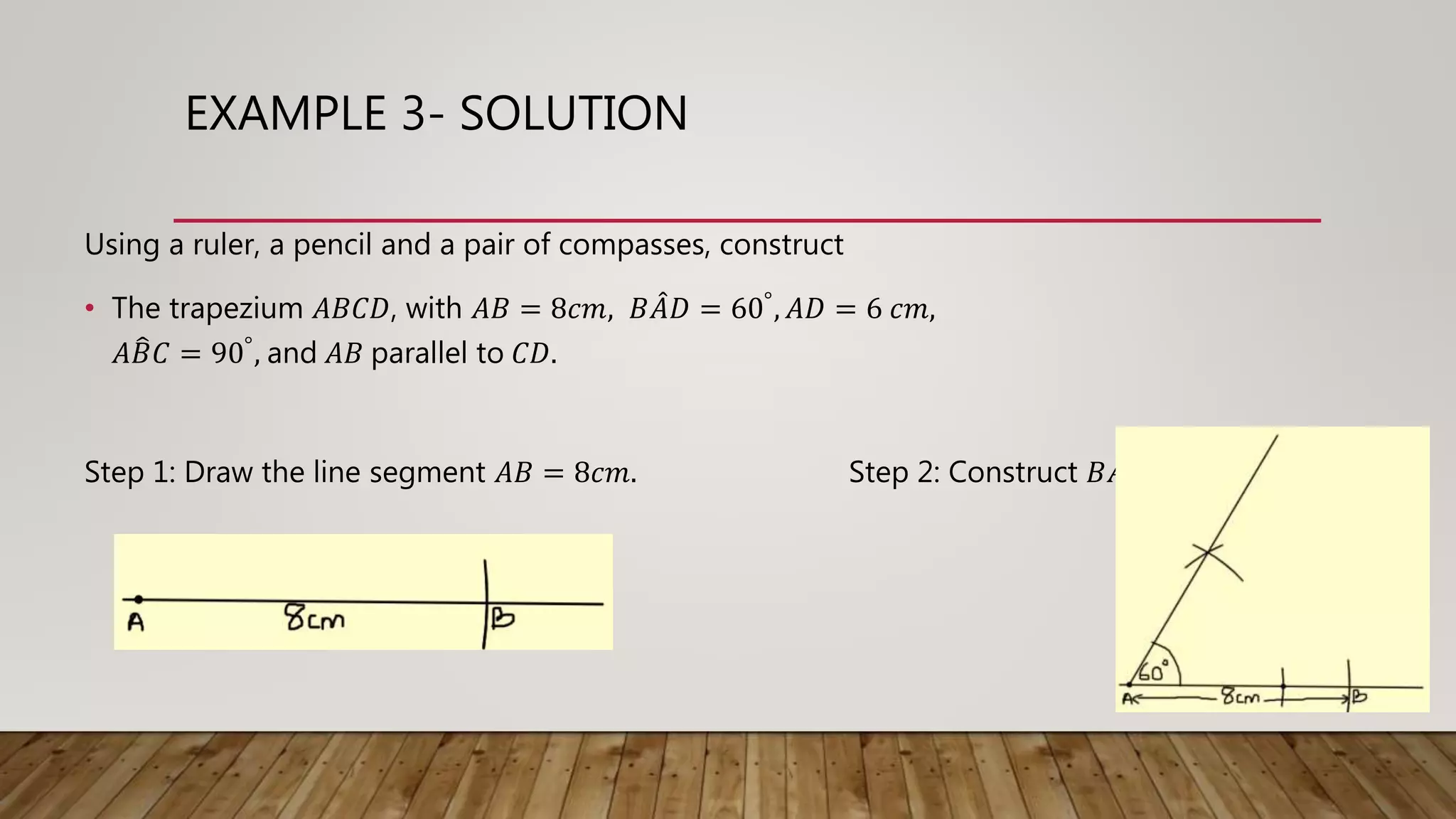 Geometric constructions | PPTX
