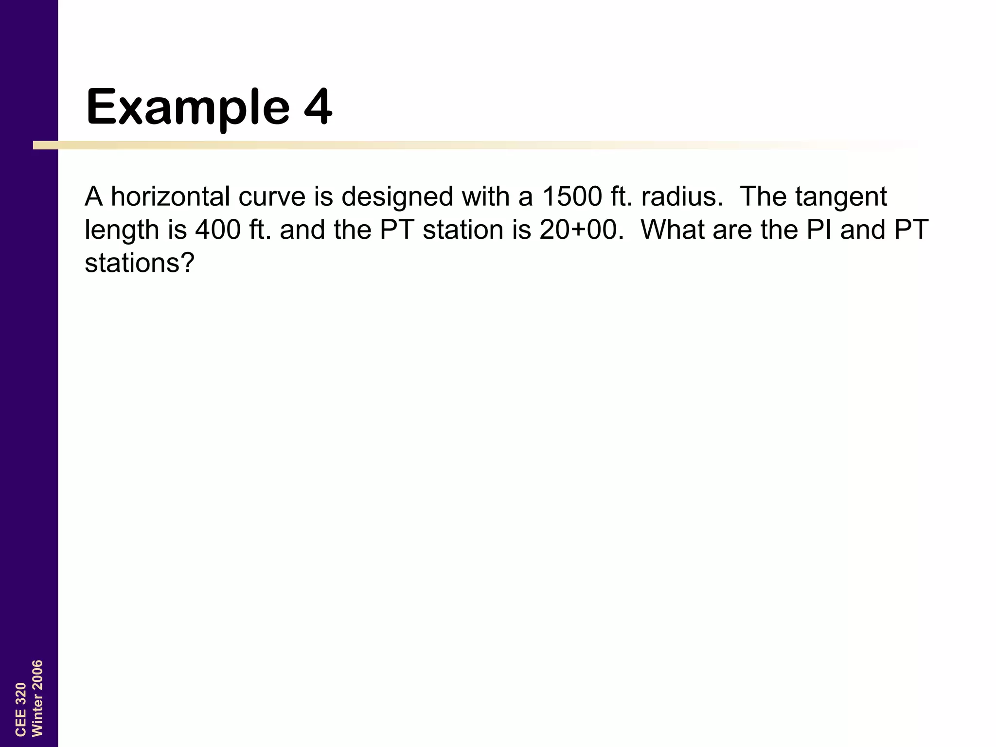 Geometric Design (Transportation Engineering) | PPT