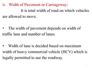 Geometric design of highway | PPTX