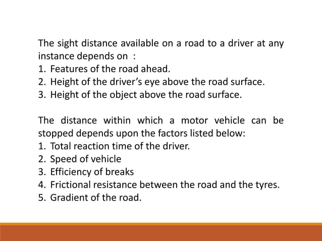 Geometric design of highway | PPTX | Civil Engineering Industry ...