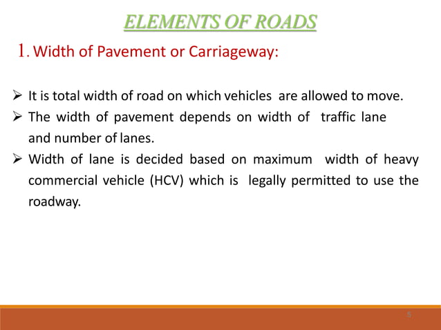 Geometric design of highway | PPTX | Civil Engineering Industry ...
