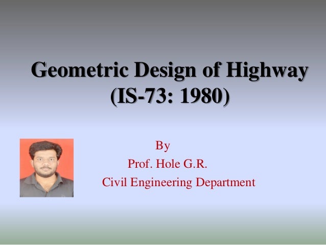 Geometric design of highway | PPT