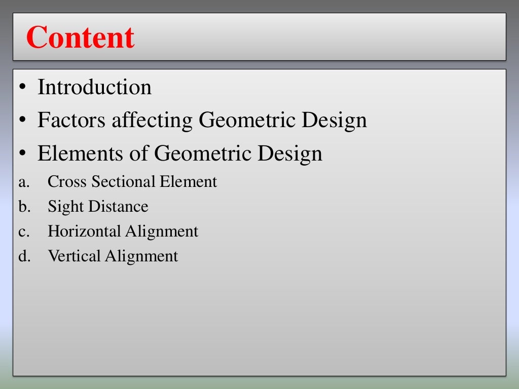 Geometric design of highway | PDF