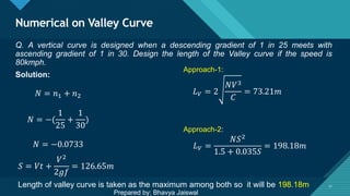 Geometric design of highway | PPTX