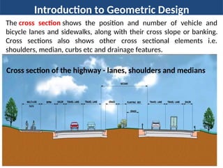 Geometric Design of Highways and cross section- 1.ppt