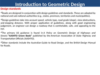 Geometric Design of Highways and cross section- 1.ppt